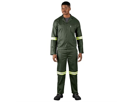 Acid Resistant Polycotton Conti Suit – Reflective Arm, Legs & Back ...