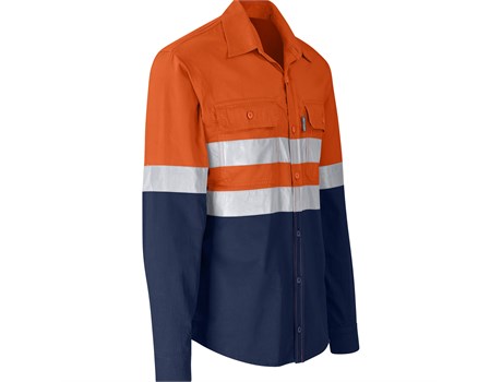Access Vented Two-Tone Reflective Work Shirt - Three6ixty